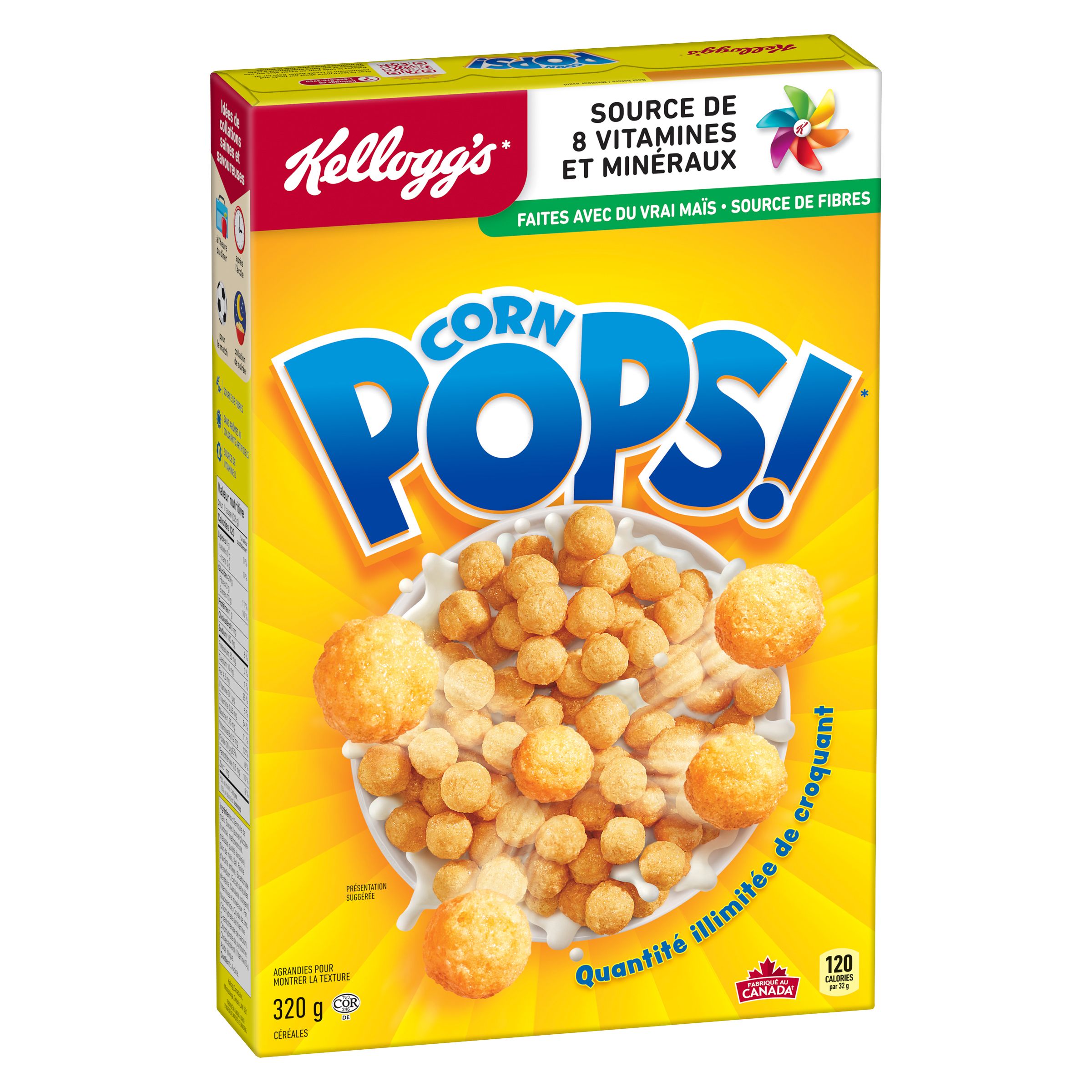 Céréales Corn Pops* - SmartLabel™