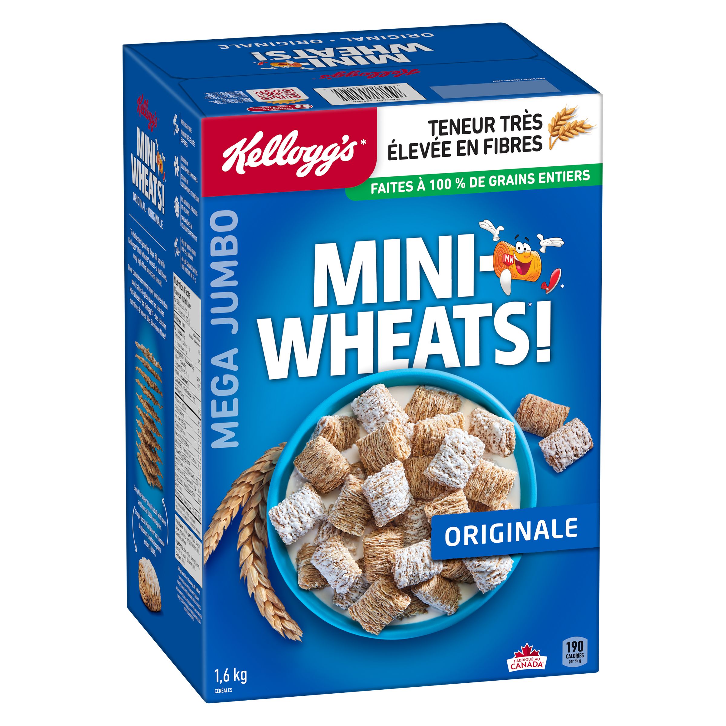 Céréales Mini-Wheats* Originale - SmartLabel™