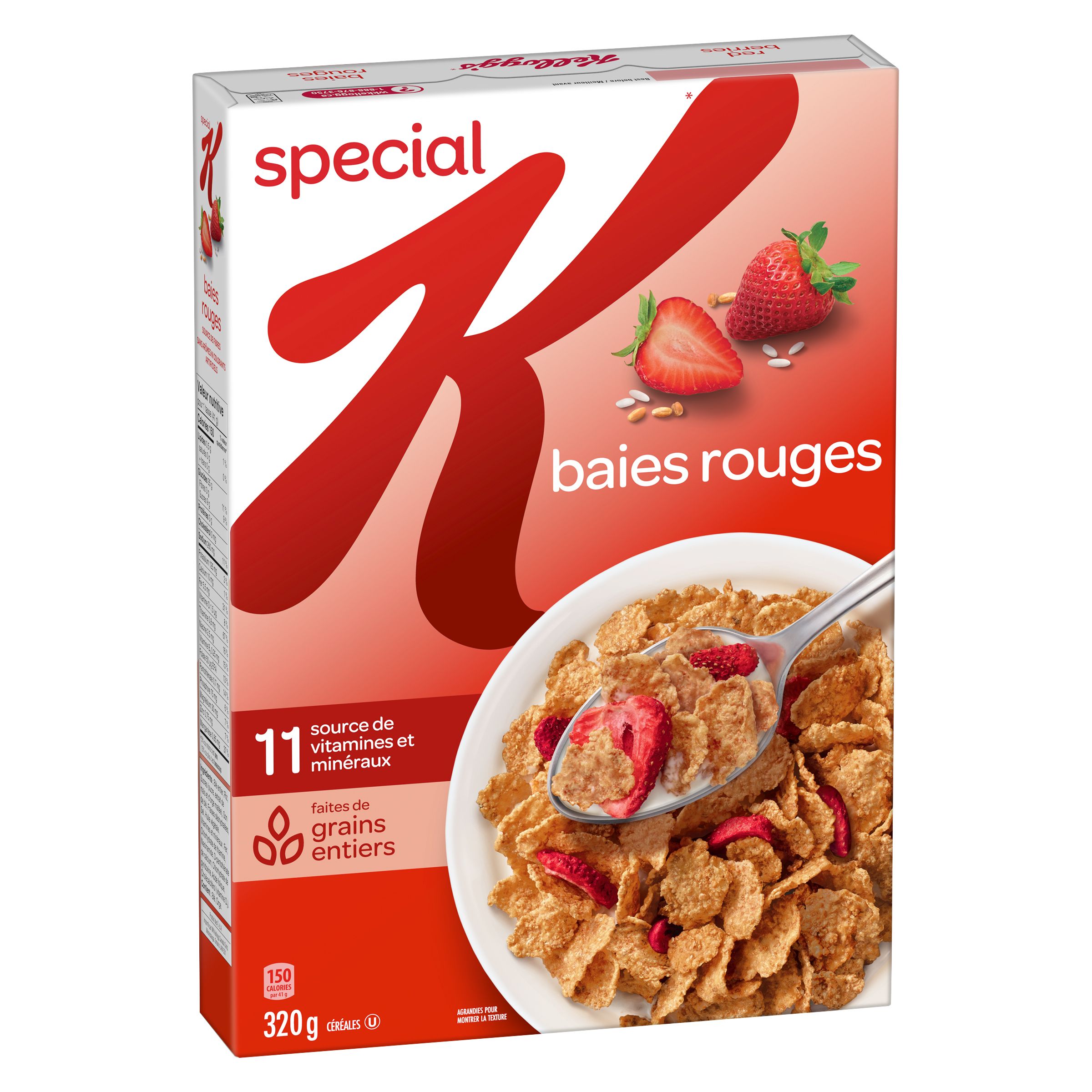Céréales Special K* Baies rouges - SmartLabel™