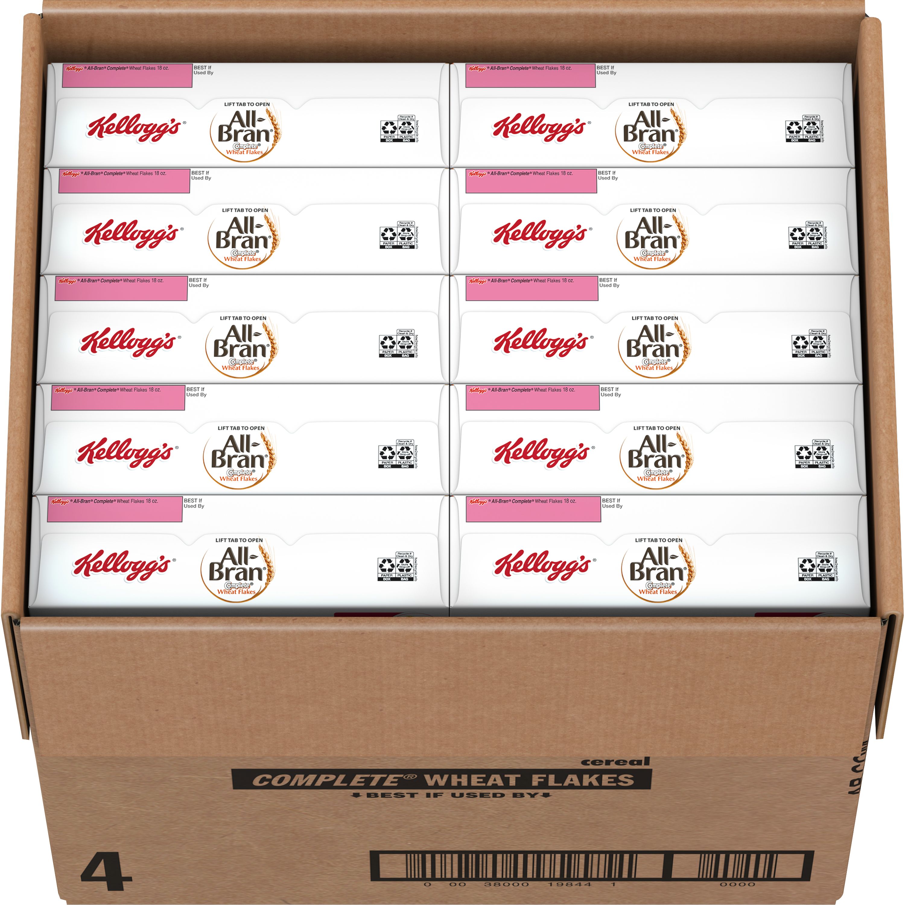 Kellogg's® All-Bran® Complete® Wheat Flakes Cereal