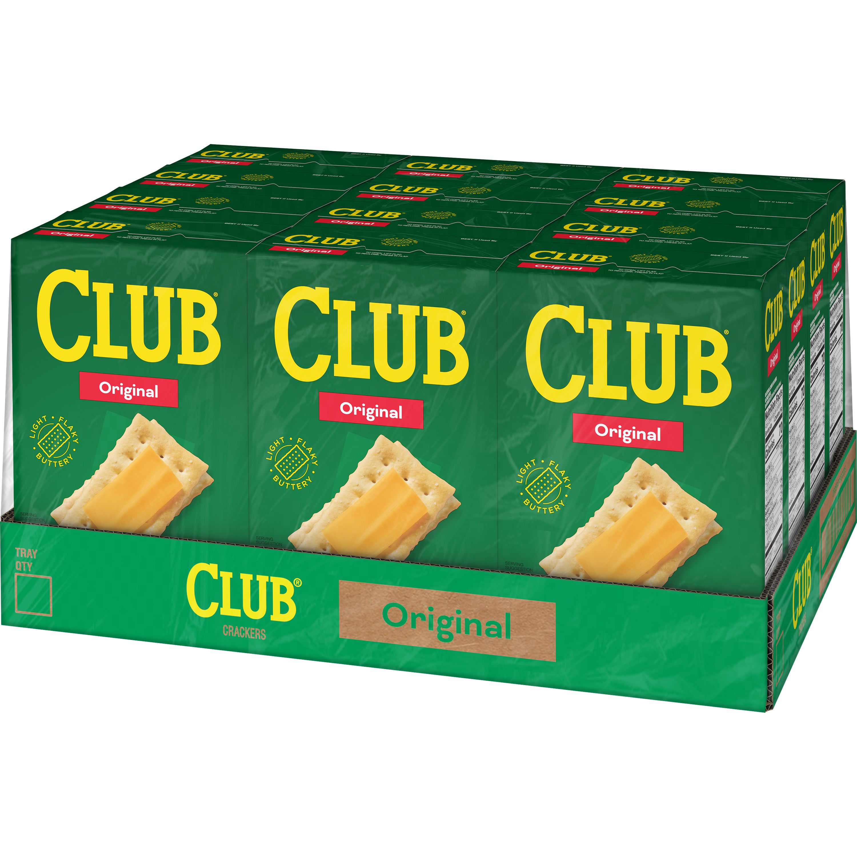 Keebler Club Crackers KEEBLER CLUB CRACKERS REDUCED FAT Crackers