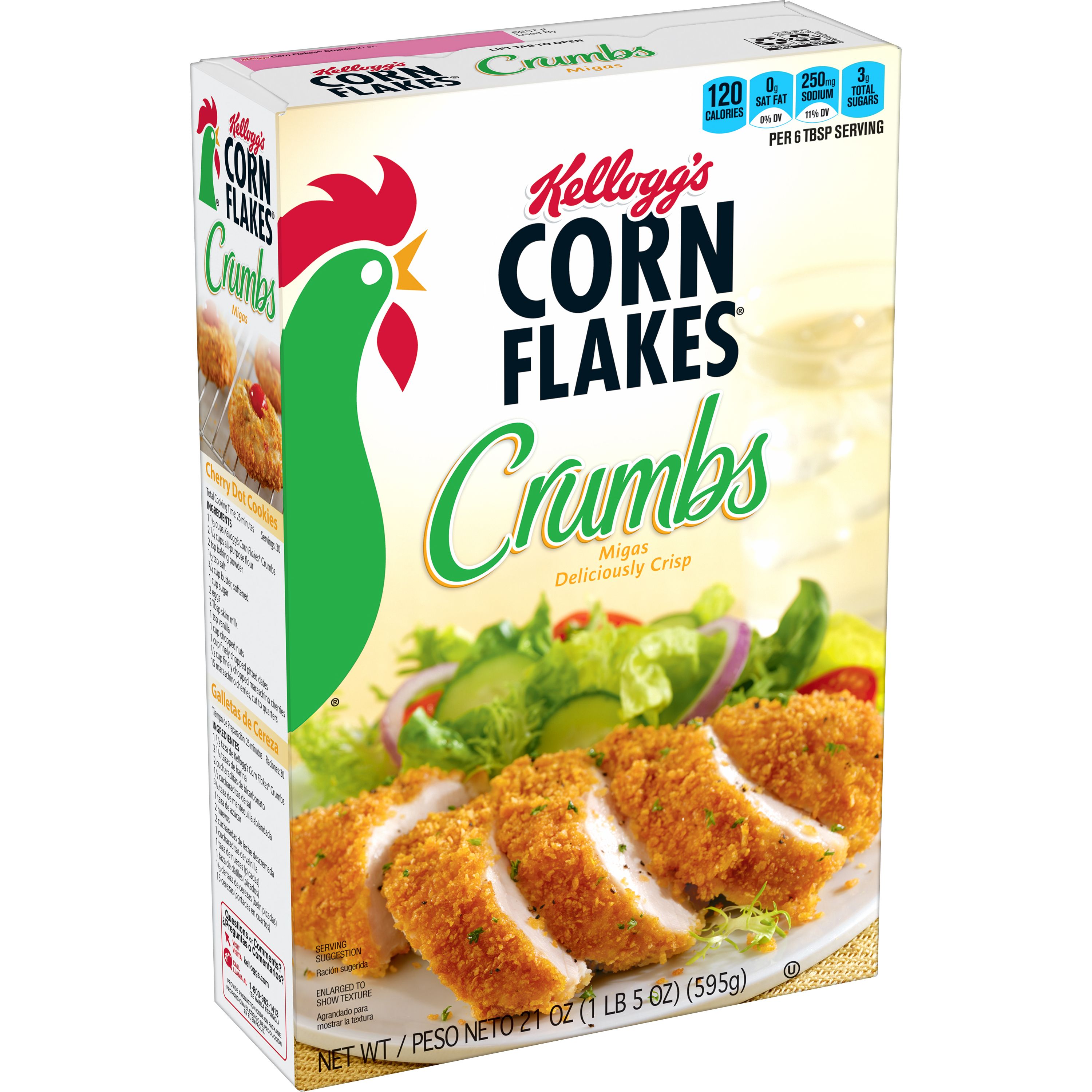Kellogg s Corn Flakes Crumbs SmartLabel Kellogg s Corn Flakes Crumbs SmartLabel