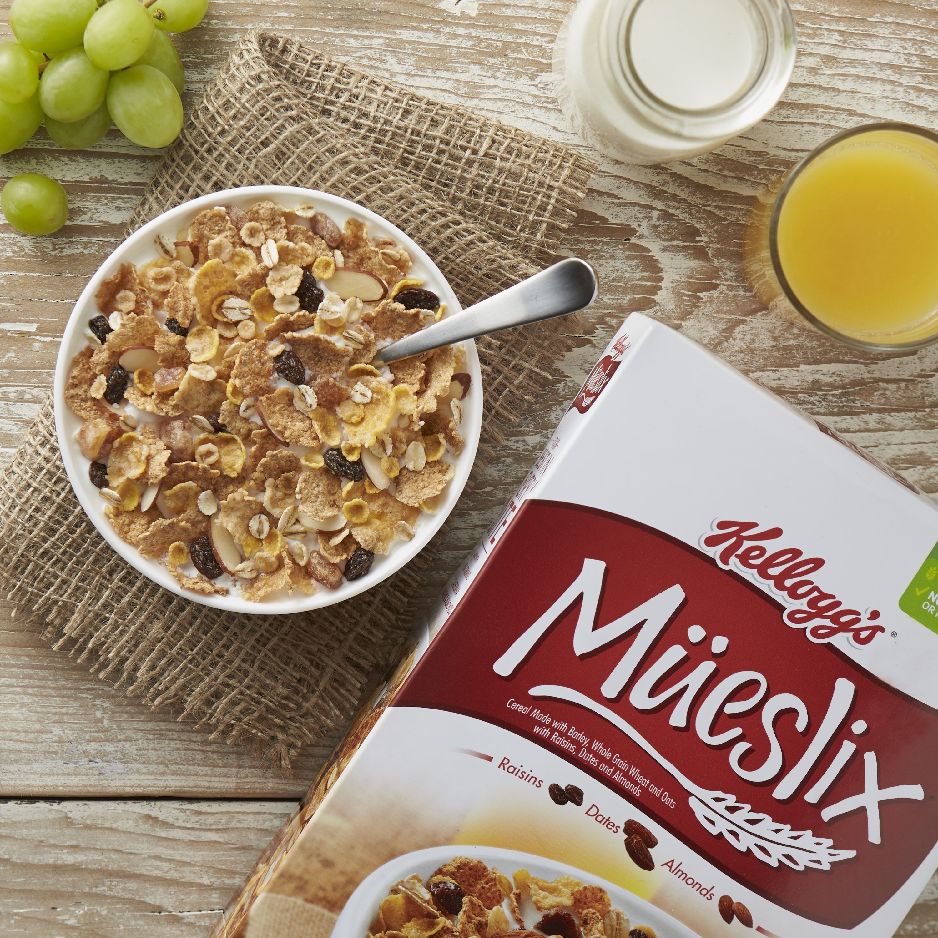 Kellogg's Mueslix Nutrition Facts at Jeffrey Worsham blog