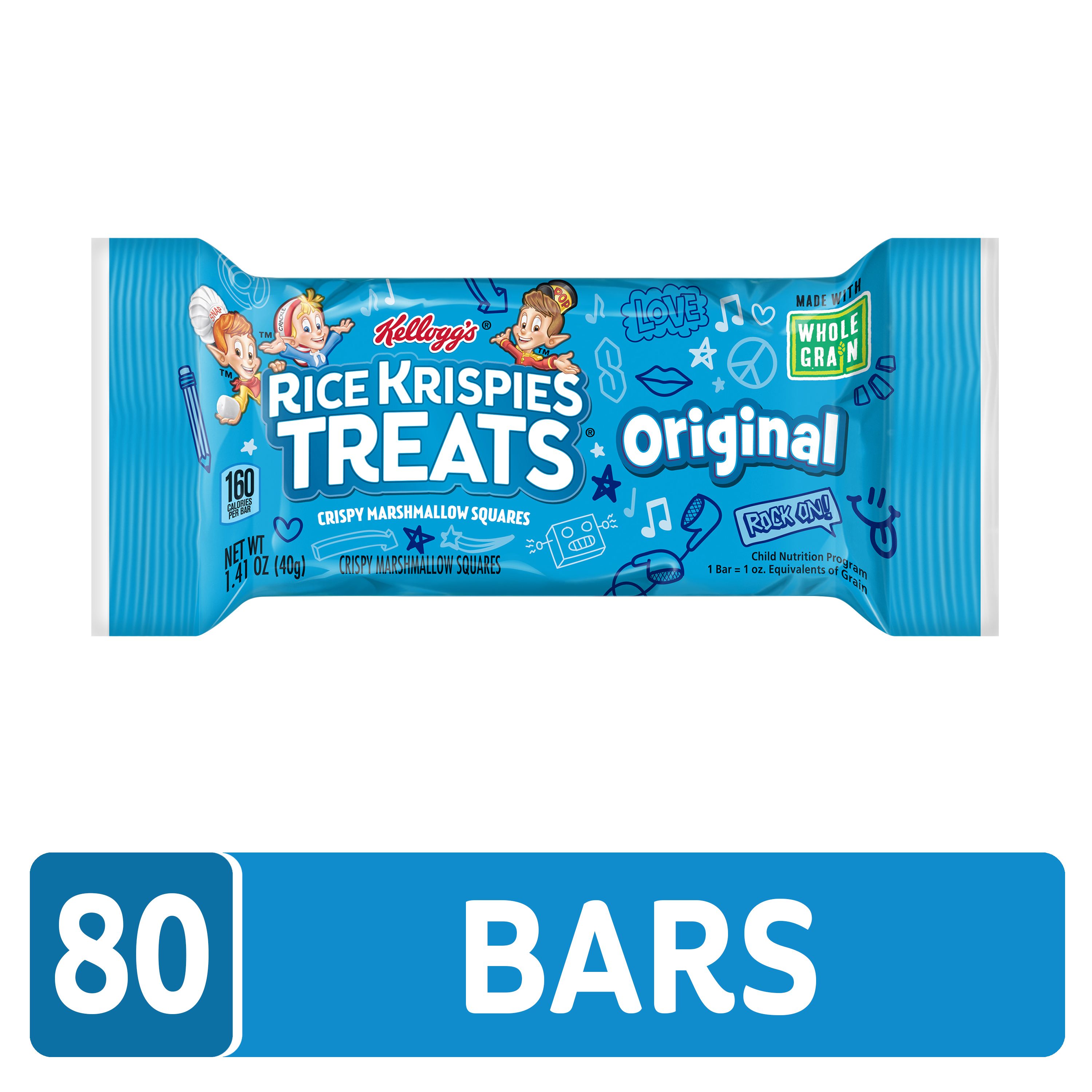 Kellogg's® Rice Krispies Treats® Made With Whole Grain