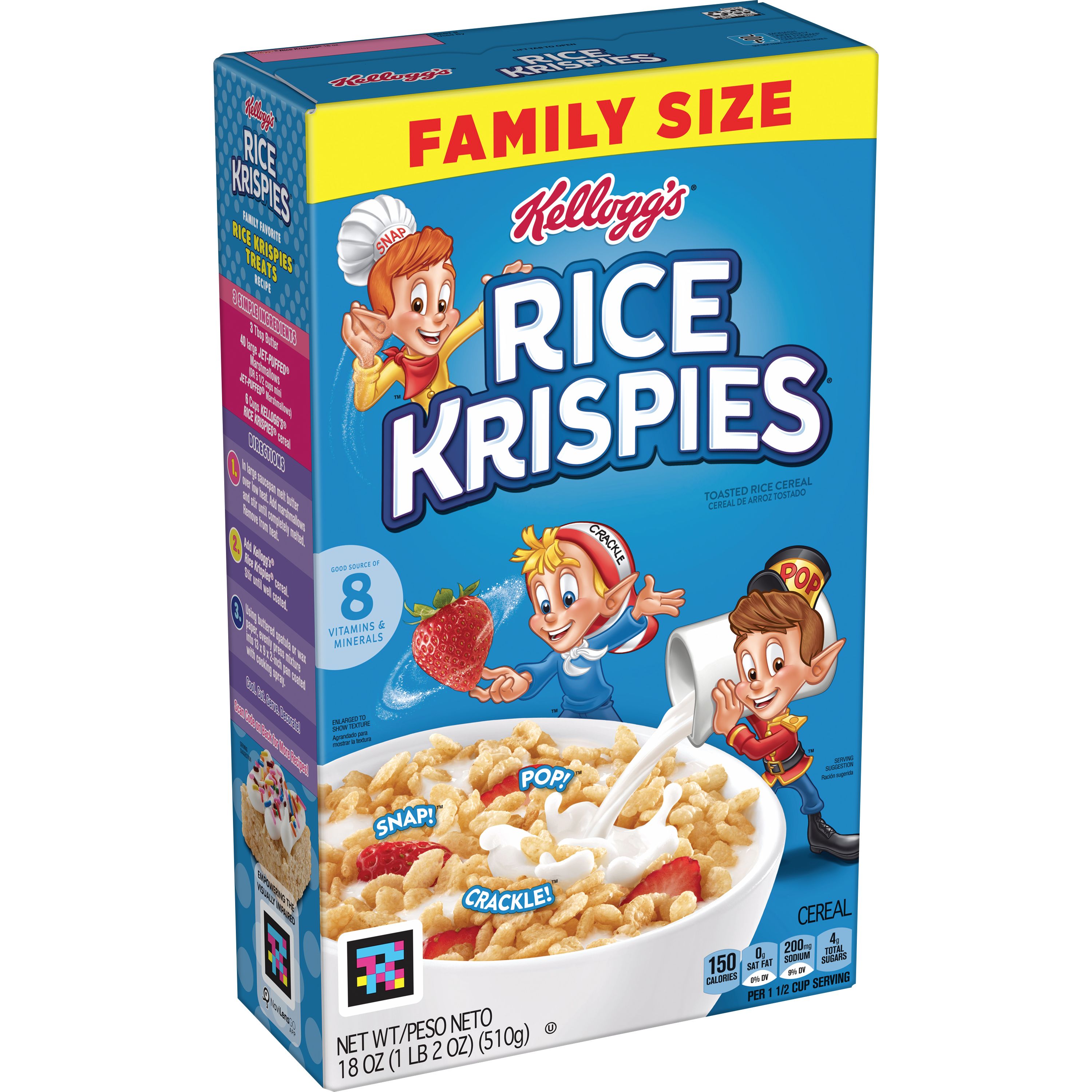 Rice Krispies Cereal Nutrition Facts Label Besto Blog